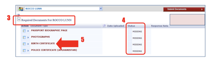 HOW TO UPLOAD DOCUMENTS TO CEAC