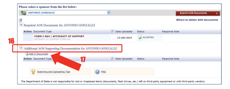 HOW TO UPLOAD DOCUMENTS TO CEAC